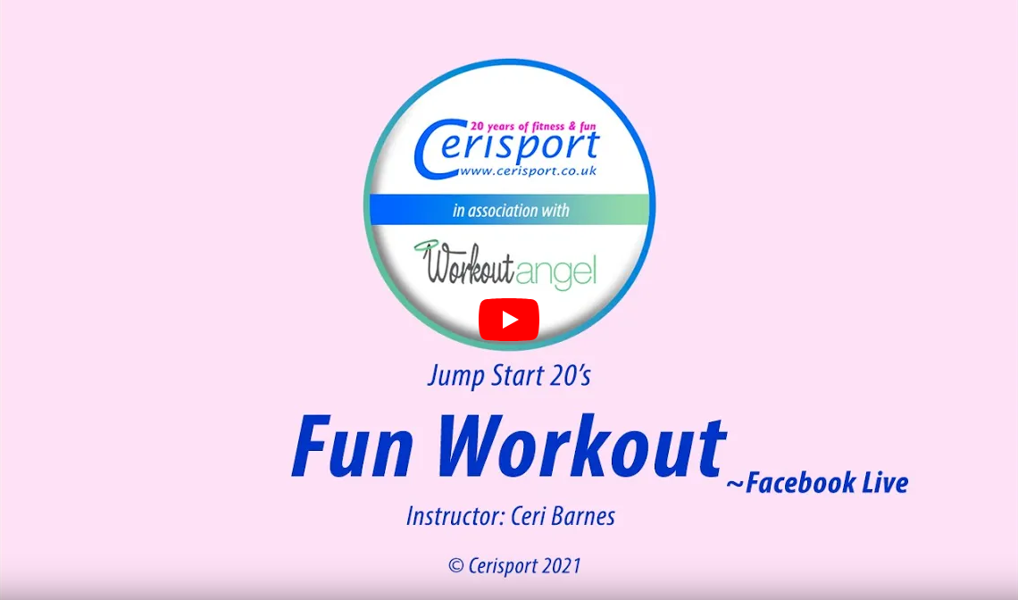 Fun Workout (Facebook Live) [20 mins] – WorkoutAngel