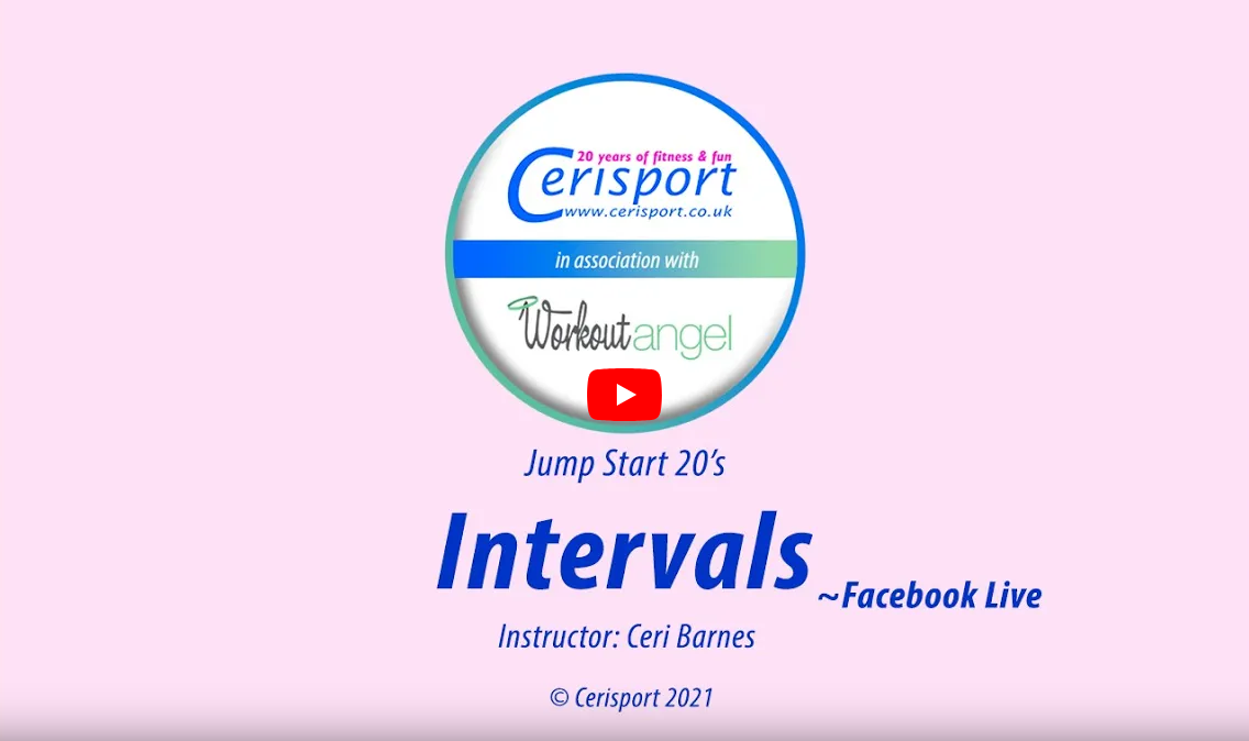 Intervals (Facebook Live) [20 mins] – WorkoutAngel