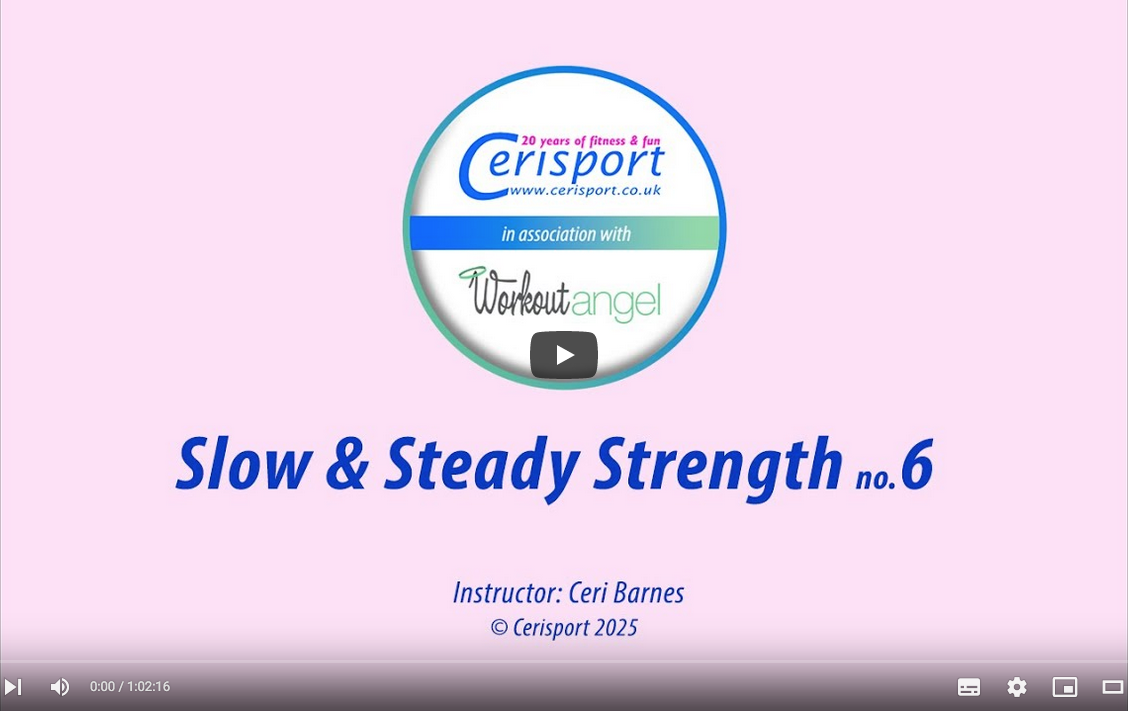Slow & Steady Strength Session 06 [60 mins] – WorkoutAngel